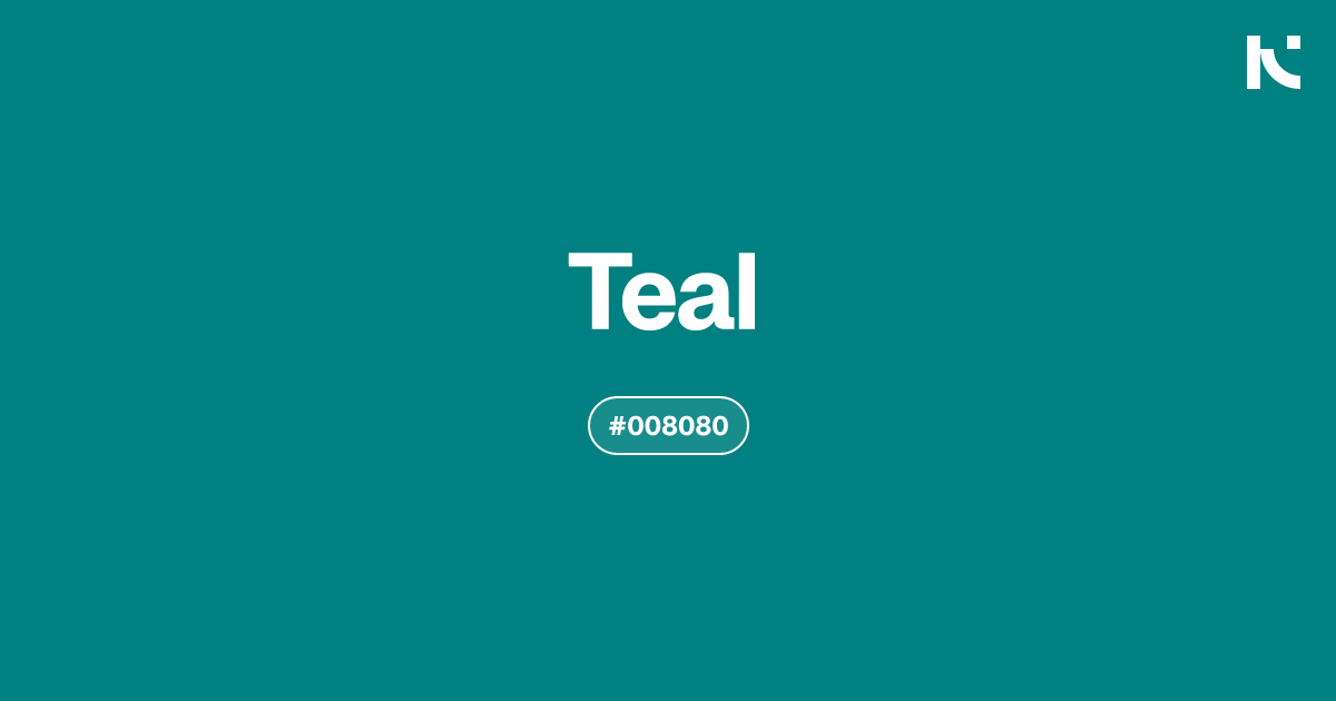 Teal | color meaning, hex code, palettes, images