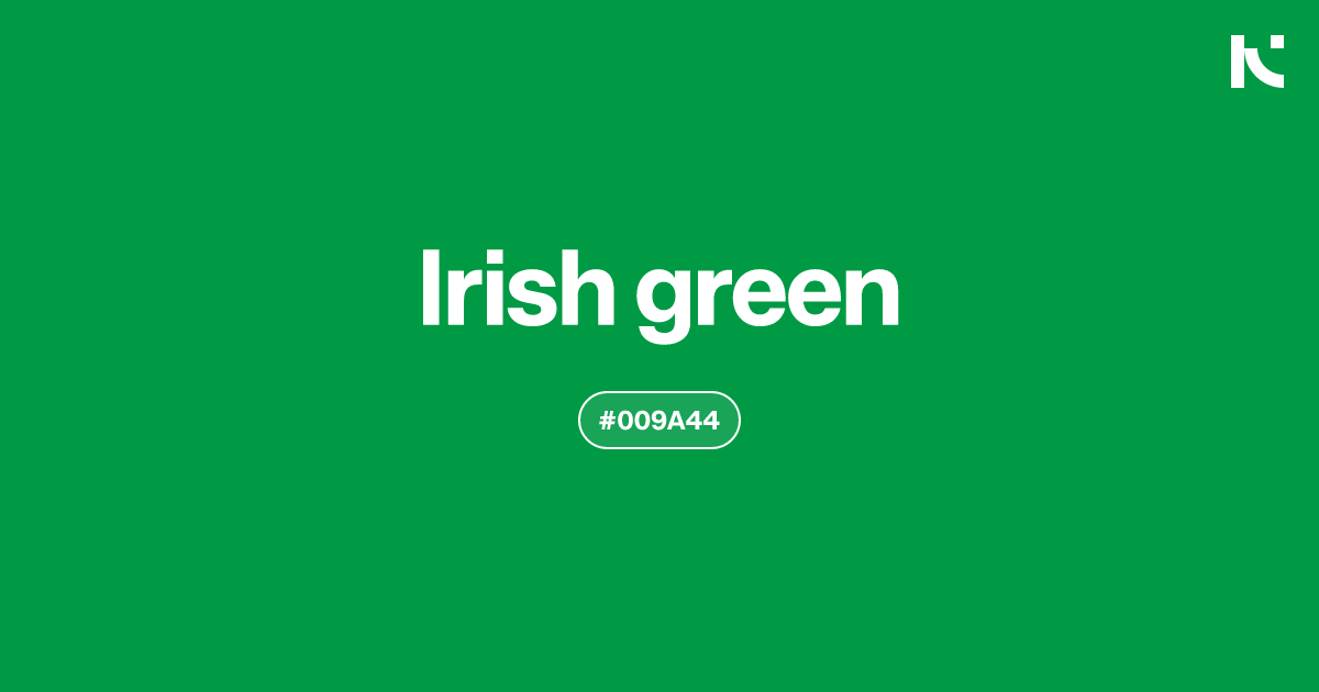 Irish green | color meaning, hex code, palettes, images