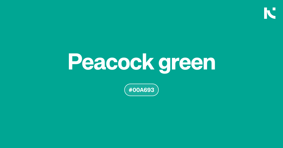 Peacock green | color meaning, hex code, palettes, images