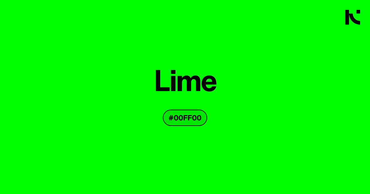 lime coloured