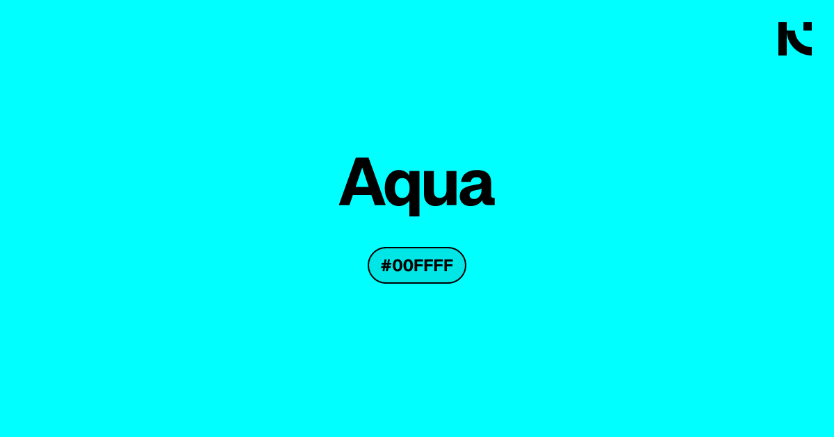 Aqua | color meaning, hex code, palettes, images