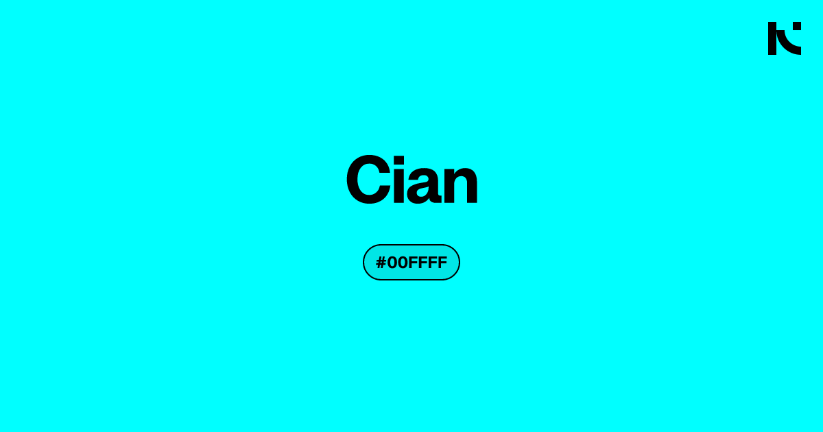 Cian | color meaning, hex code, palettes, images
