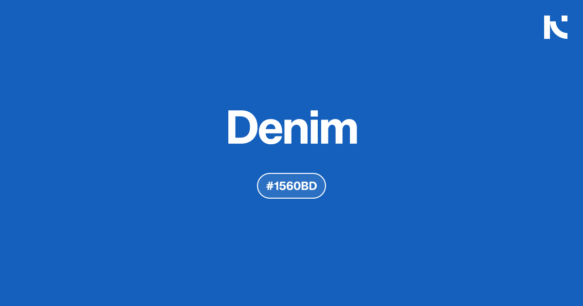 Denim | color meaning, hex code, palettes, images