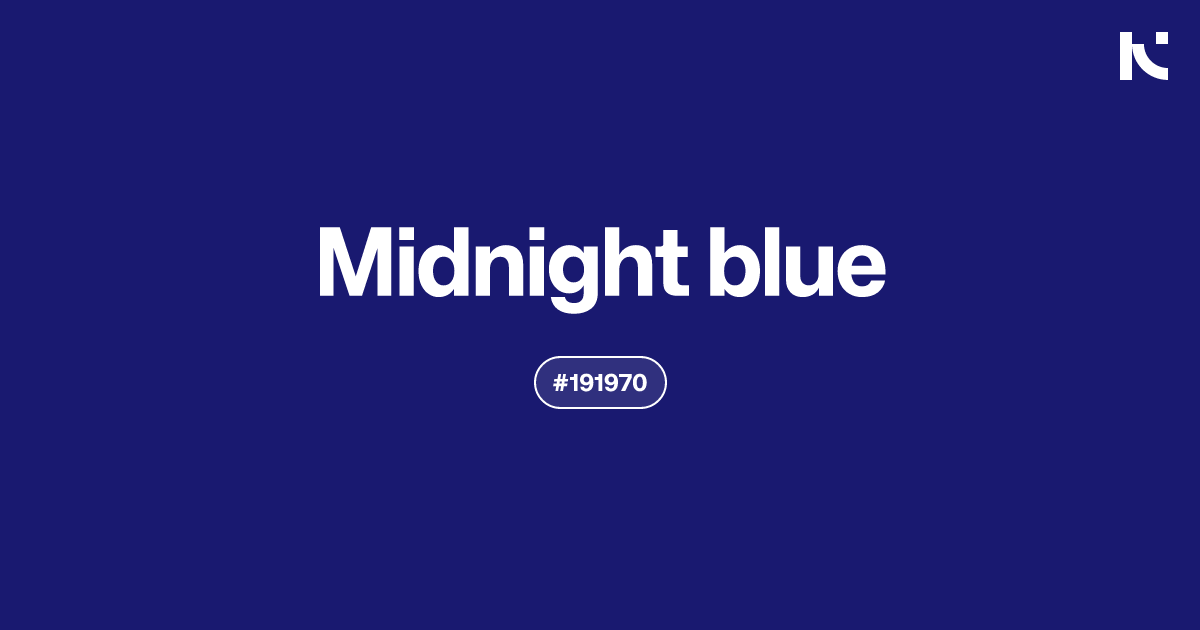 Midnight blue | color meaning, hex code, palettes, images