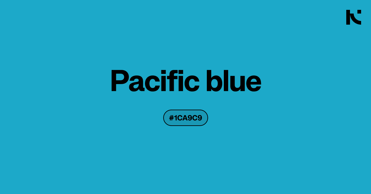 Pacific blue | color meaning, hex code, palettes, images