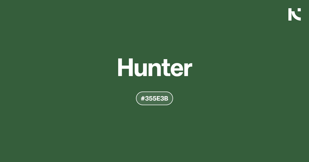 hunter green color code
