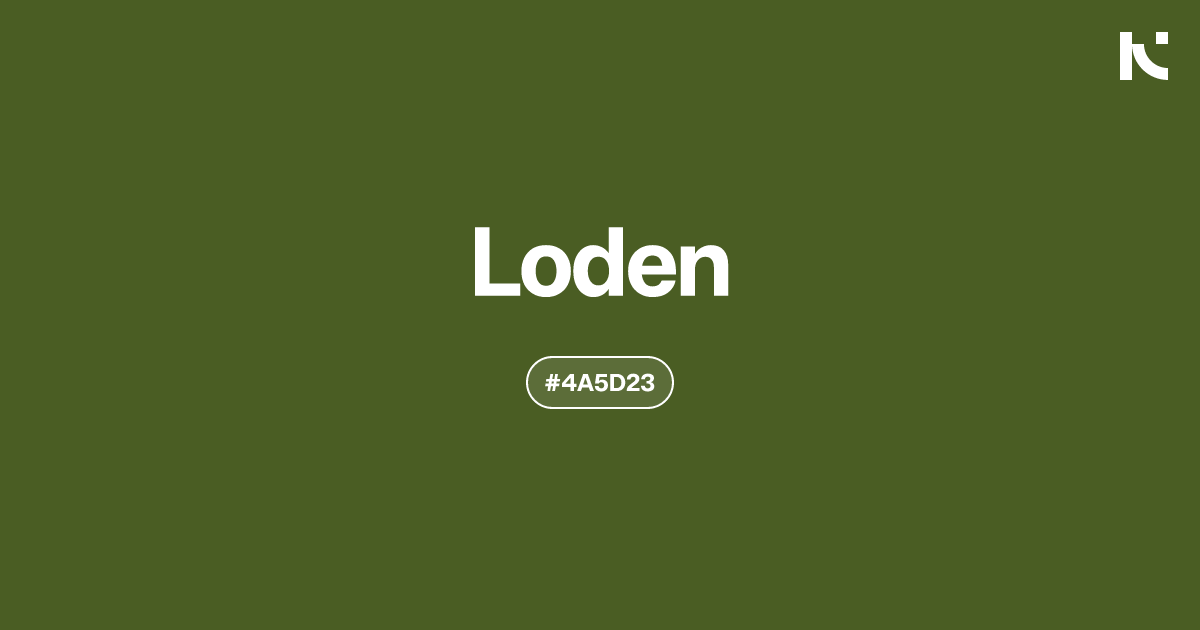Loden | color meaning, hex code, palettes, images