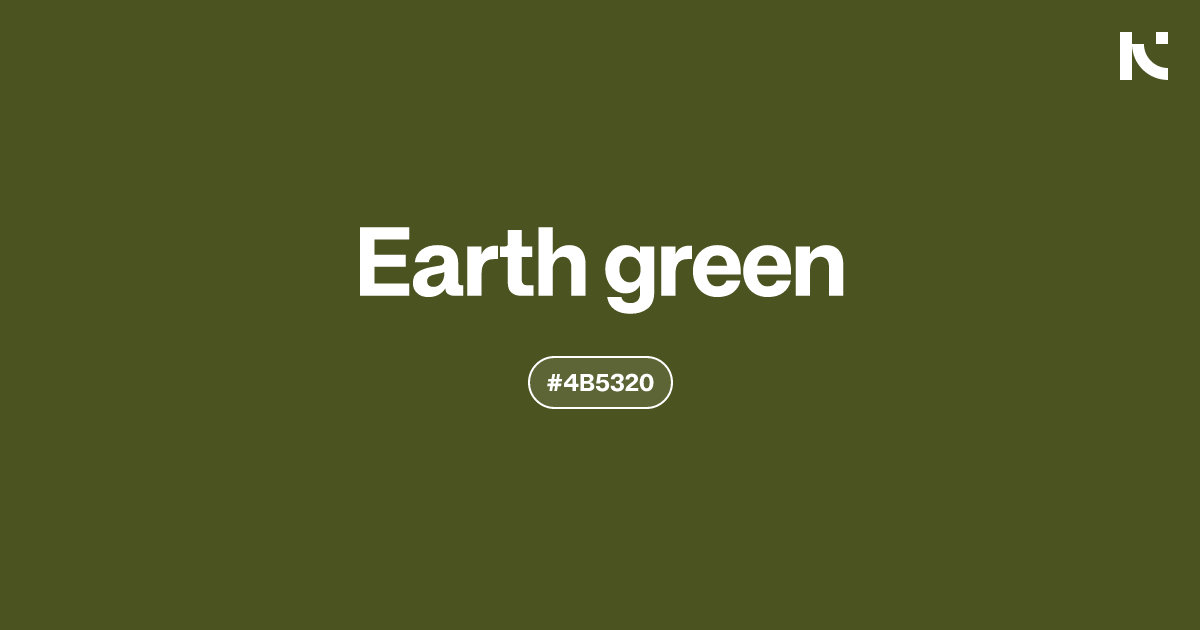 Earth green | color meaning, hex code, palettes, images
