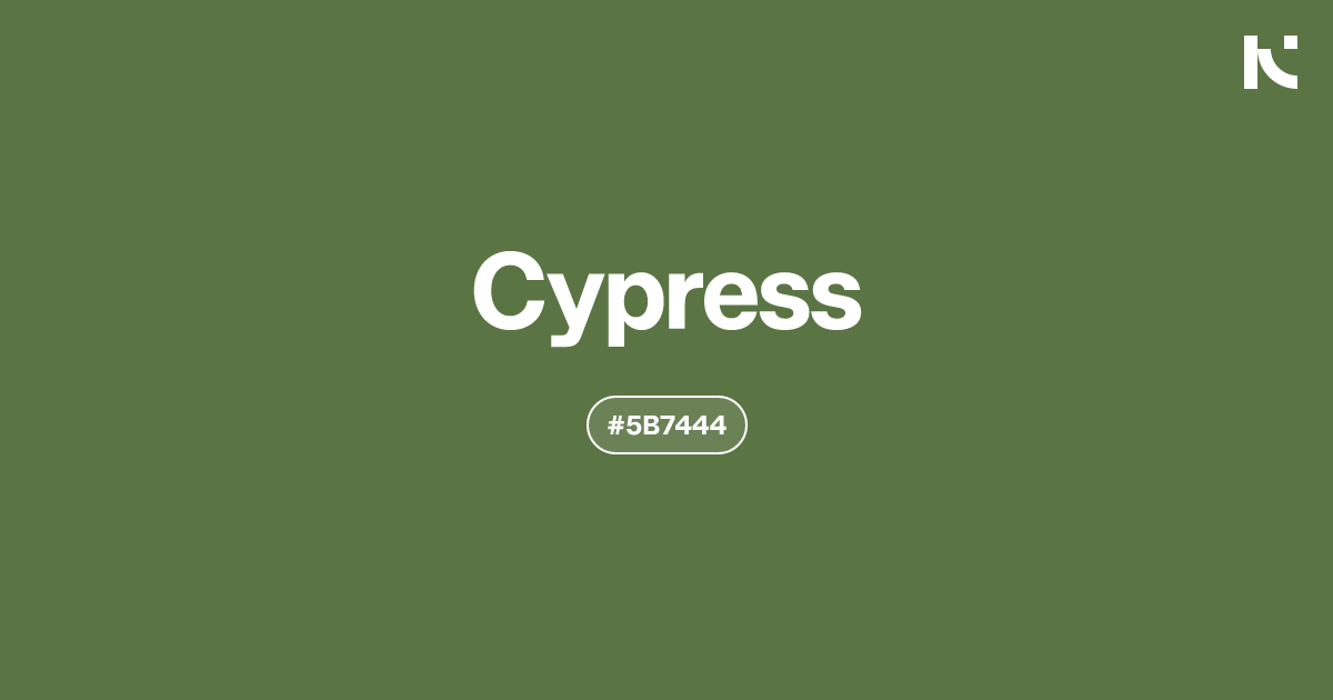 Cypress | color meaning, hex code, palettes, images