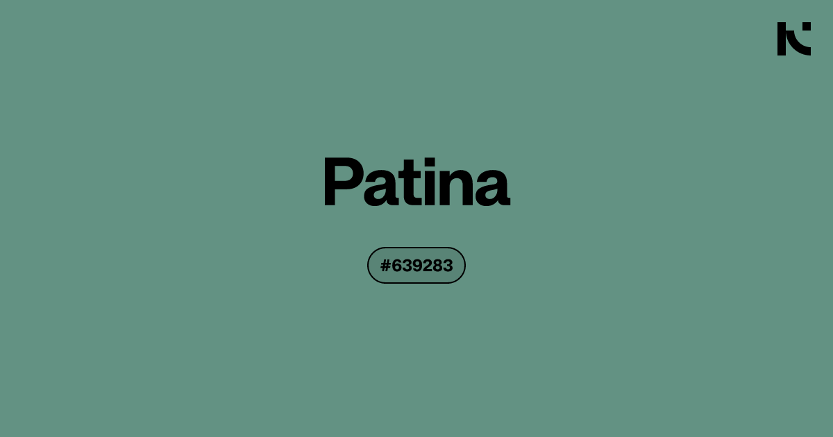 Patina | color meaning, hex code, palettes, images