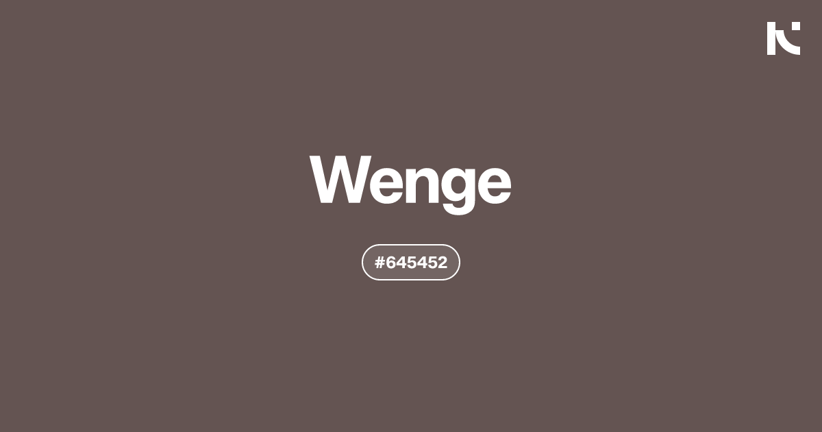 Wenge | color meaning, hex code, palettes, images