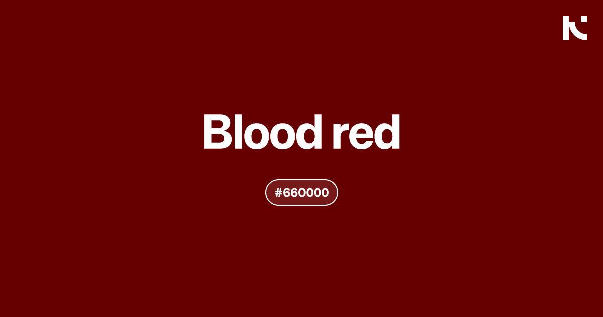 Blood red | color meaning, hex code, palettes, images