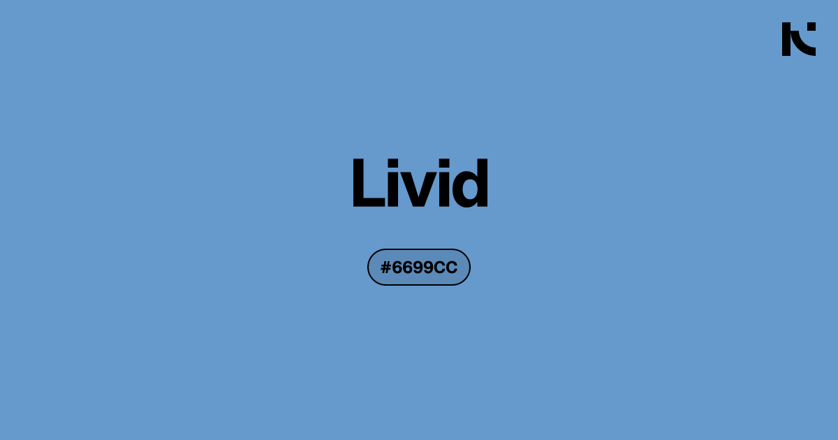 Livid | color meaning, hex code, palettes, images