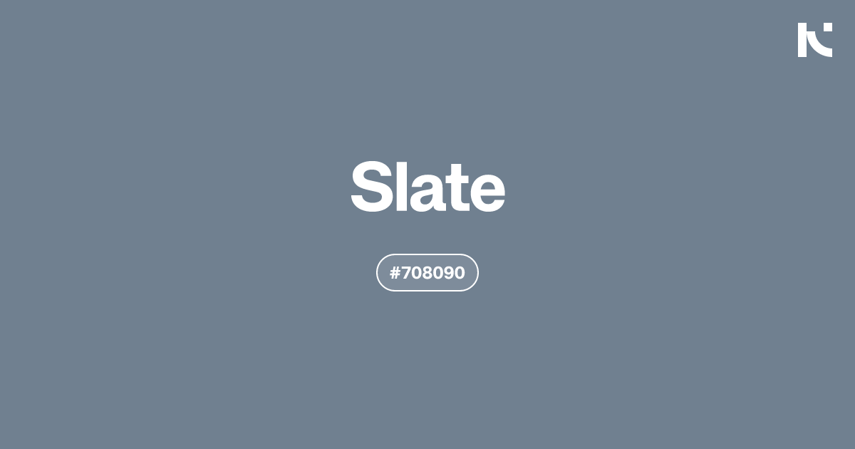 Slate | color meaning, hex code, palettes, images