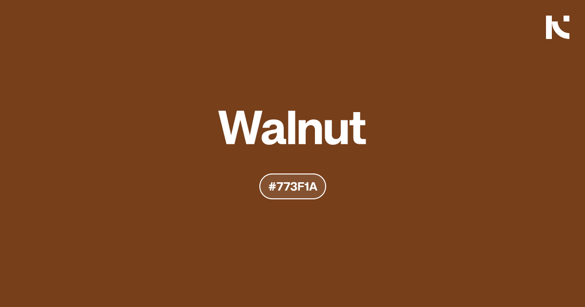 Walnut | color meaning, hex code, palettes, images