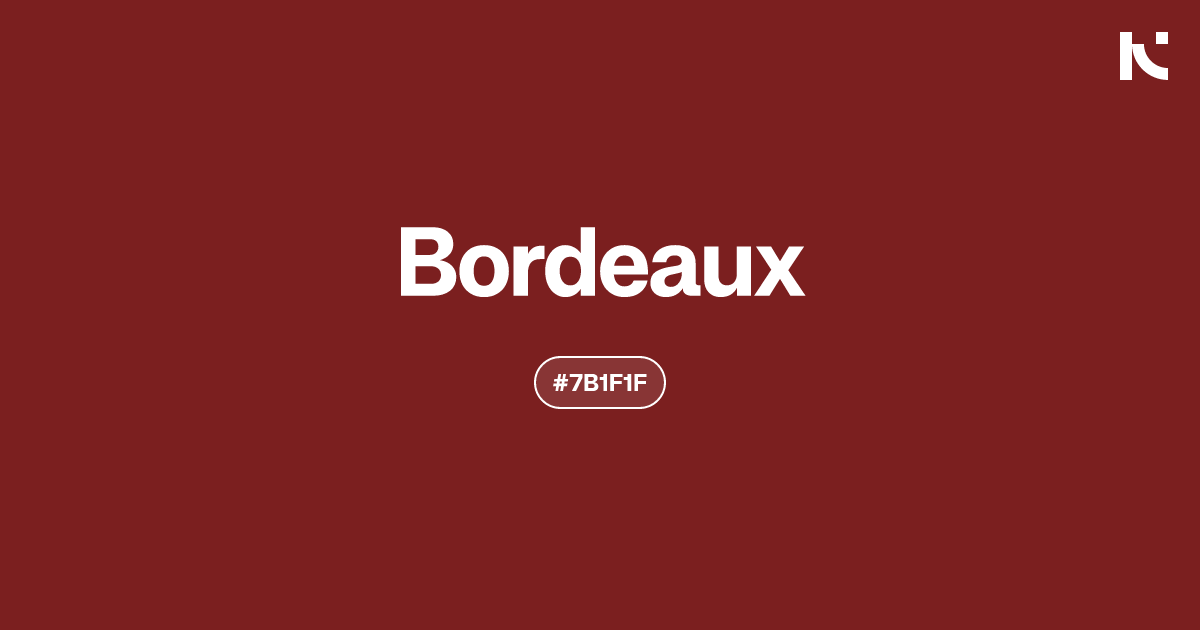 Bordeaux | color meaning, hex code, palettes, images