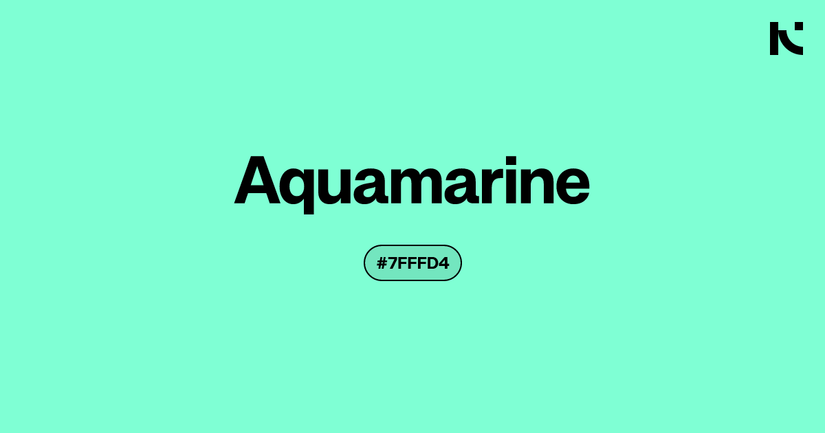 Aquamarine | color meaning, hex code, palettes, images