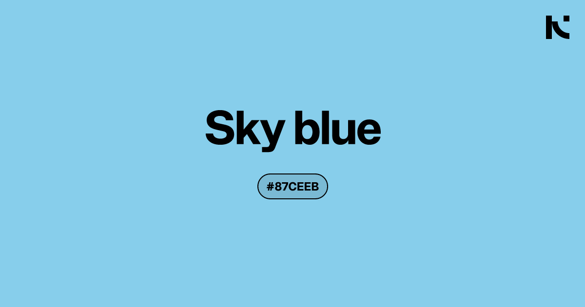 Sky blue | color meaning, hex code, palettes, images