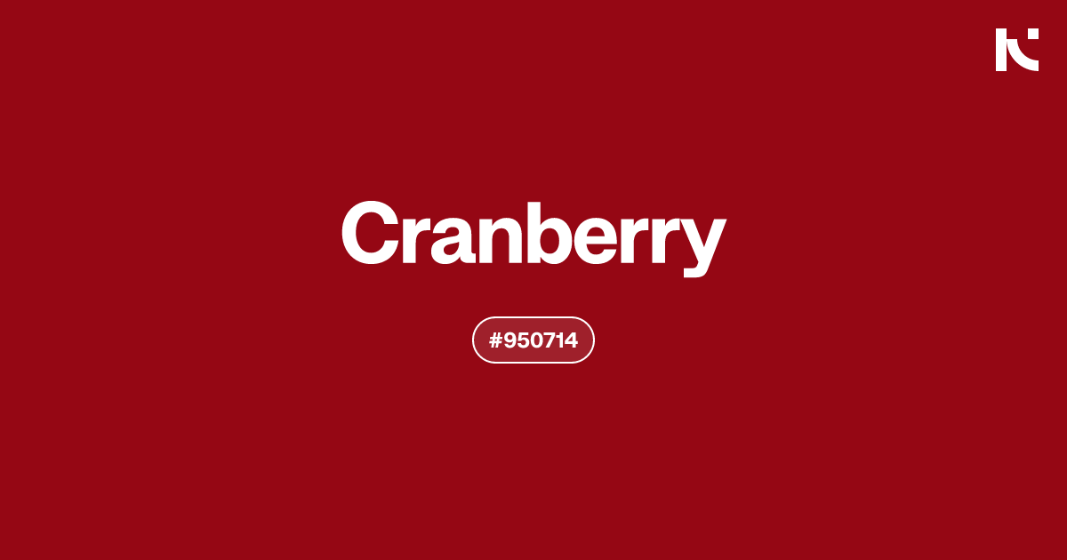 Cranberry | color meaning, hex code, palettes, images