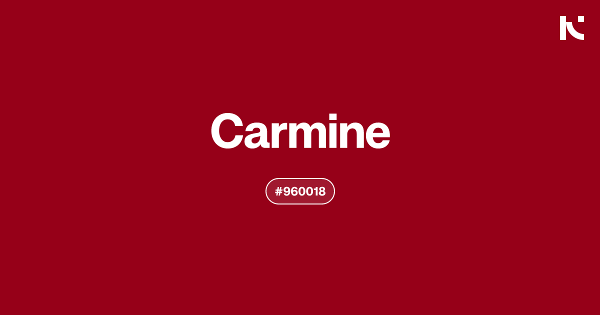 Carmine | color meaning, hex code, palettes, images