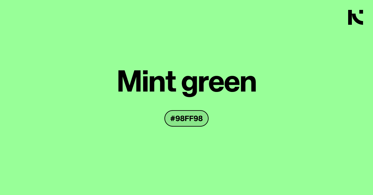 Mint green | color meaning, hex code, palettes, images