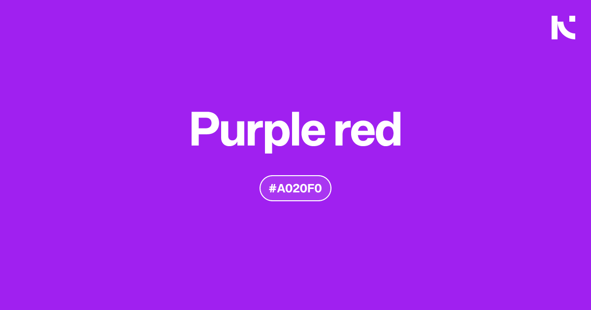 purple red