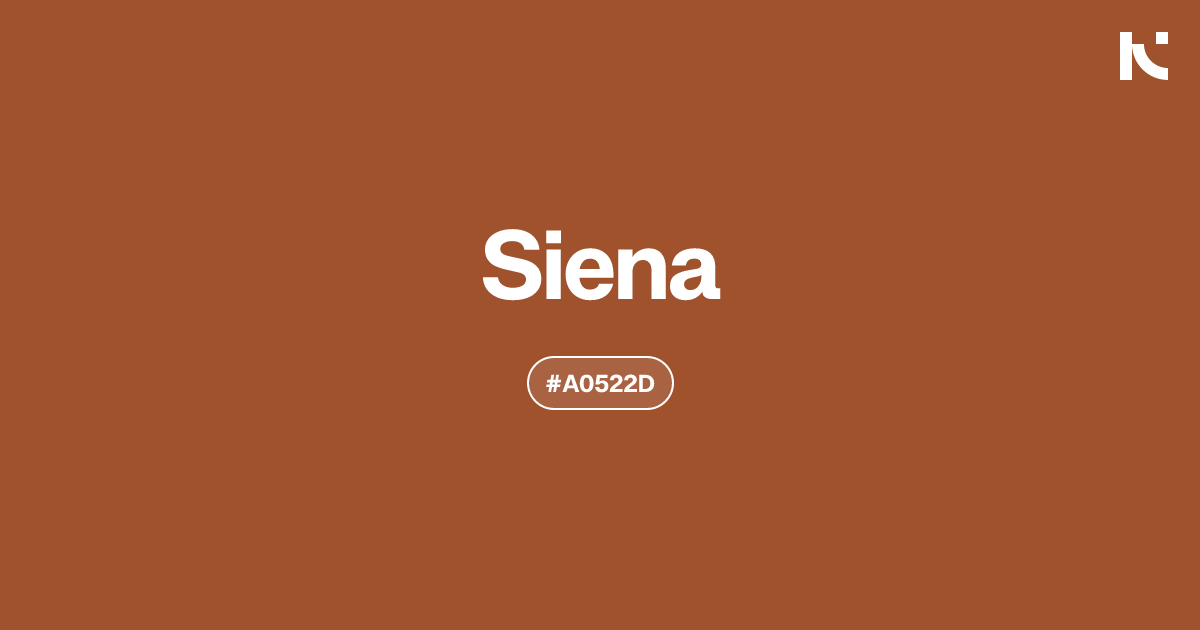 Siena | color meaning, hex code, palettes, images