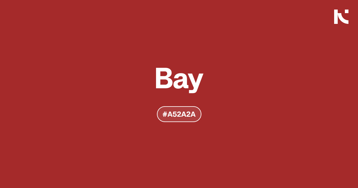 Bay | color meaning, hex code, palettes, images