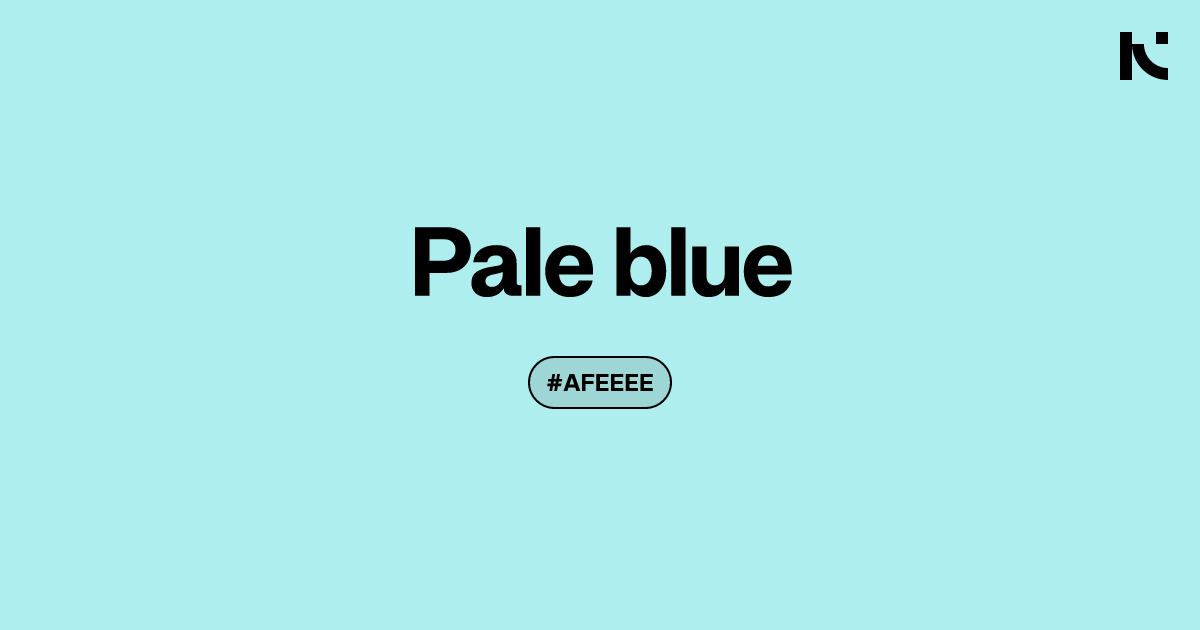 Pale blue | color meaning, hex code, palettes, images