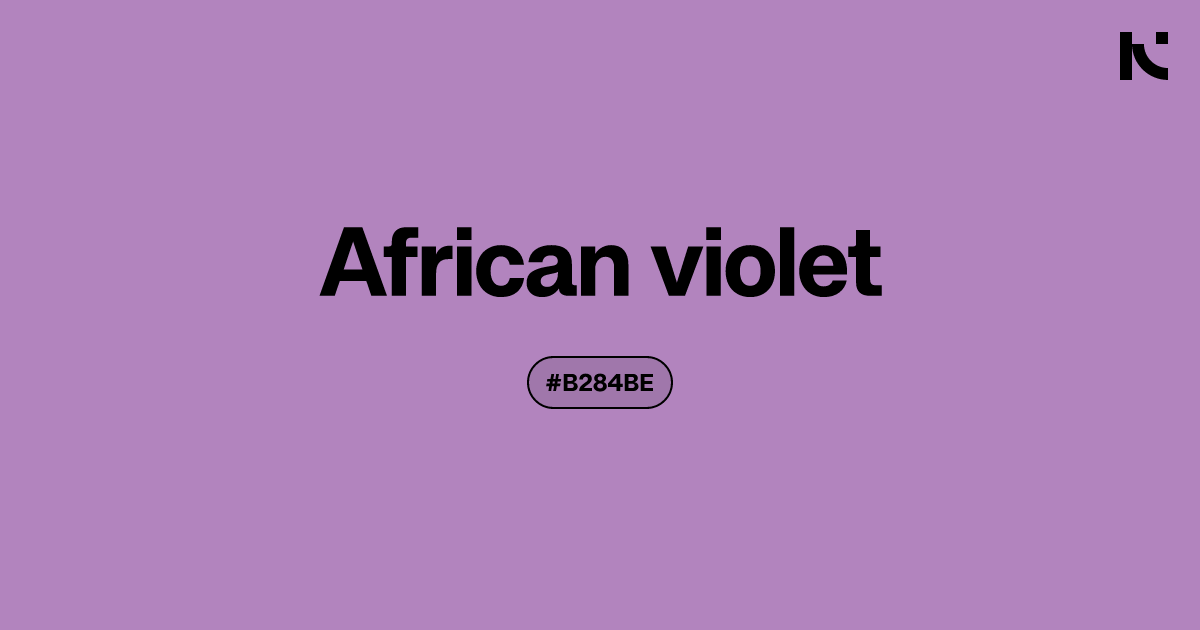 african violet color code