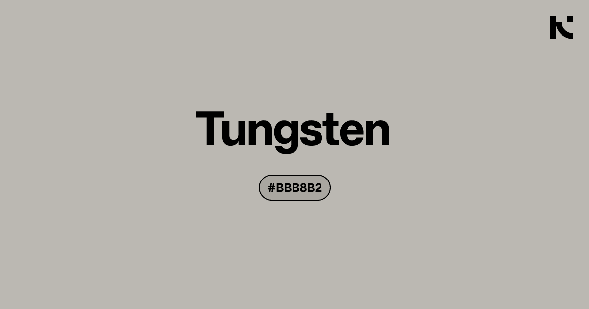 Tungsten | color meaning, hex code, palettes, images