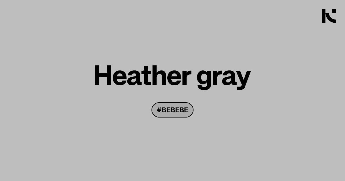 Heather gray | color meaning, hex code, palettes, images