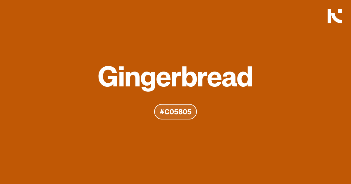 Gingerbread | color meaning, hex code, palettes, images