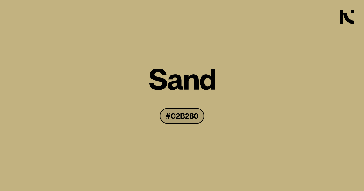 sand colour hex