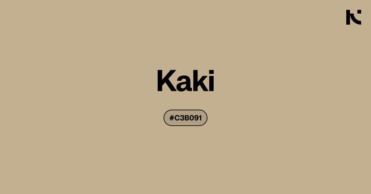 Kaki | color meaning, hex code, palettes, images