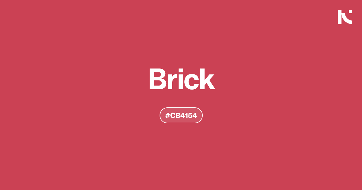 Brick | color meaning, hex code, palettes, images