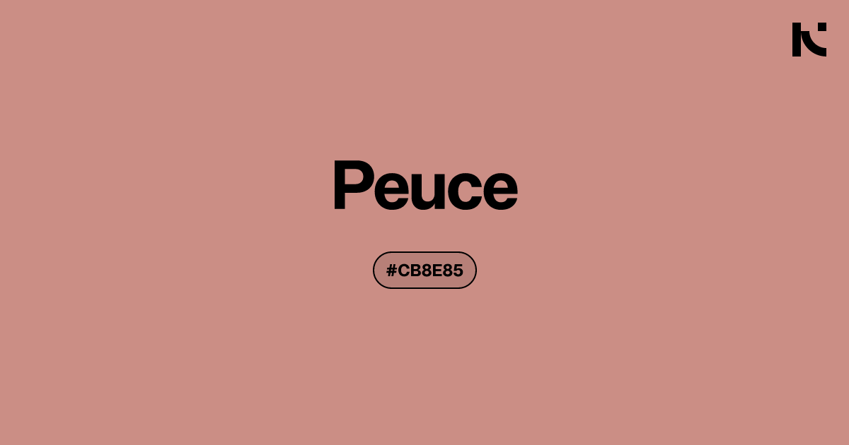 Peuce | color meaning, hex code, palettes, images