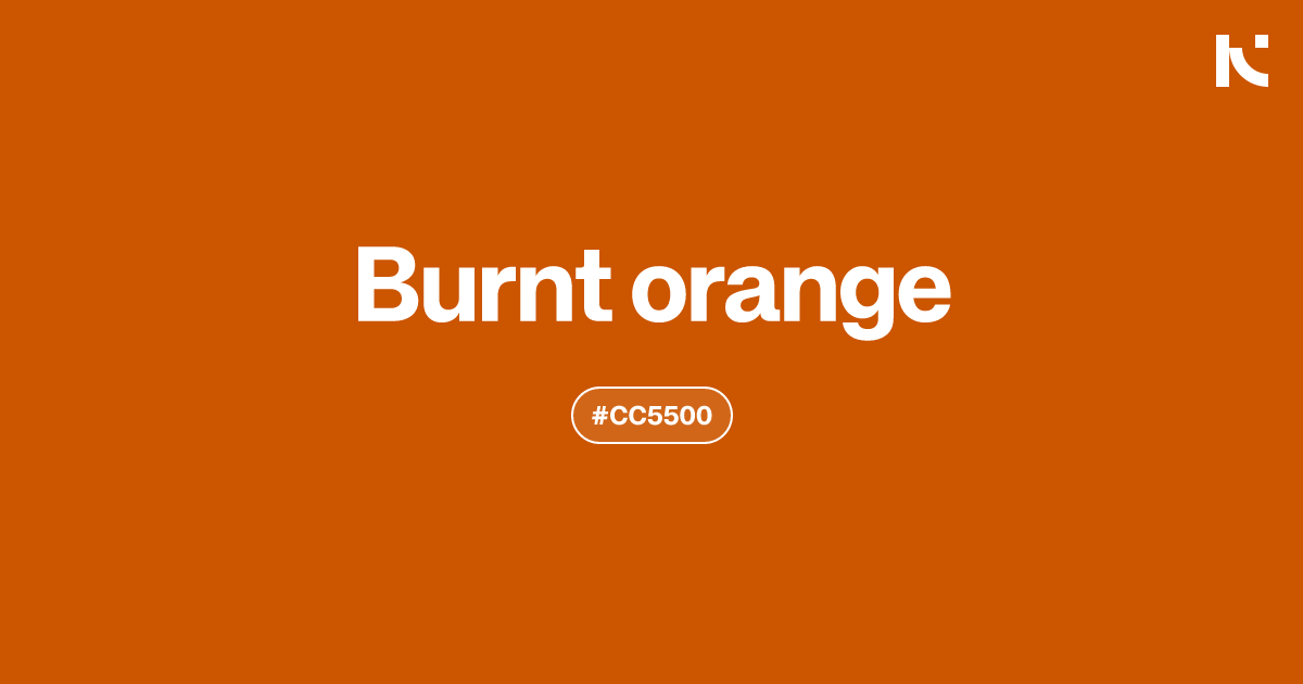 Burnt orange | color meaning, hex code, palettes, images