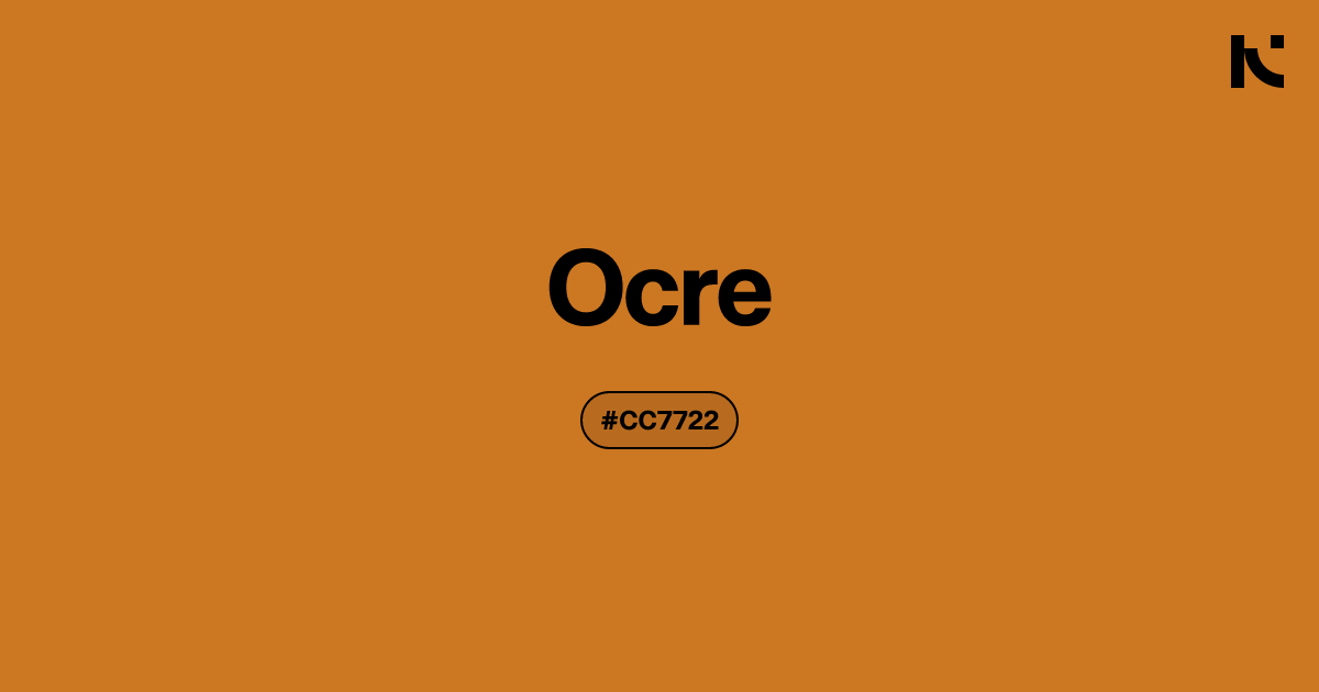 Ocre | color meaning, hex code, palettes, images
