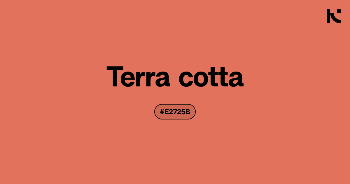 Terra cotta | color meaning, hex code, palettes, images