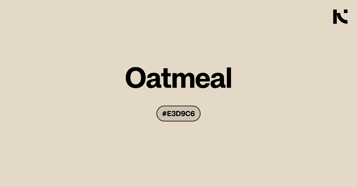 how to color oatmeal