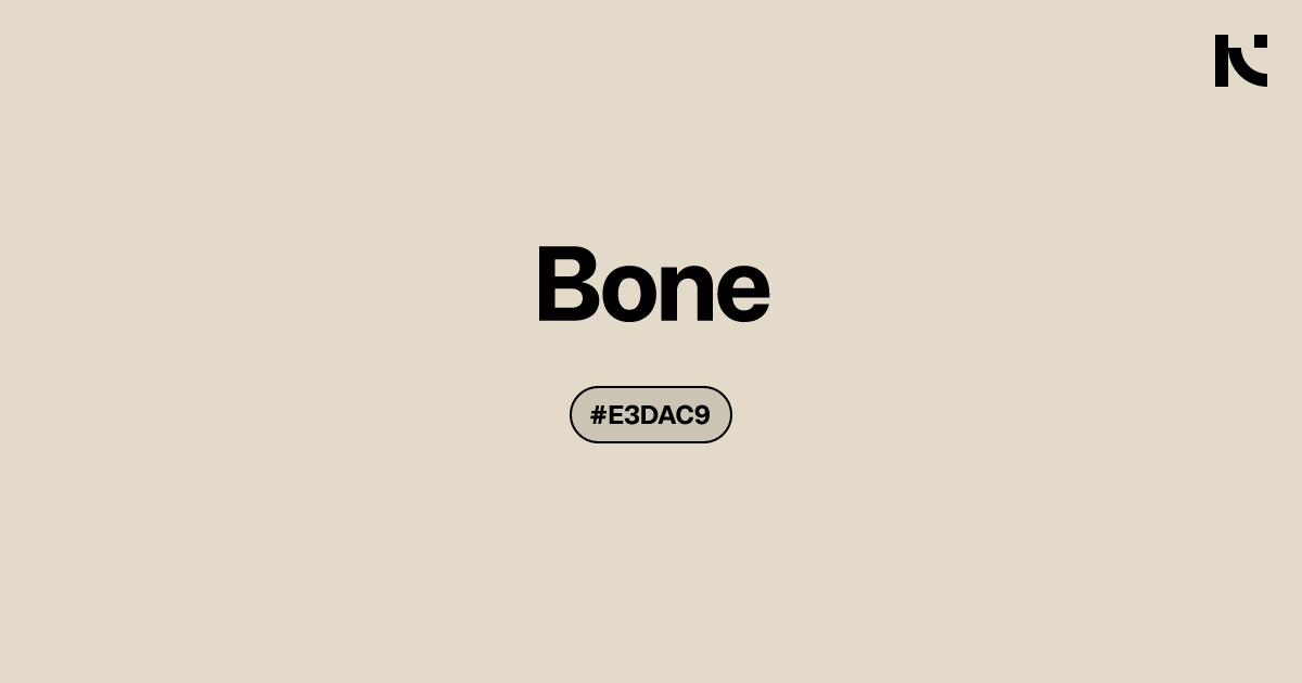 Bone | color meaning, hex code, palettes, images