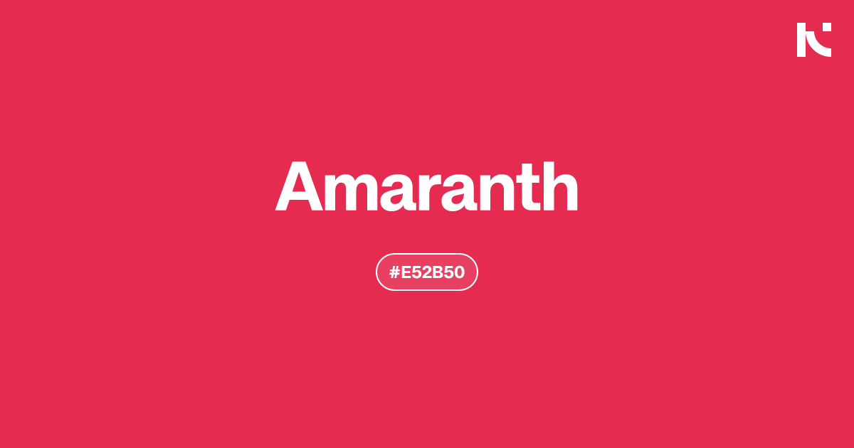amaranth color