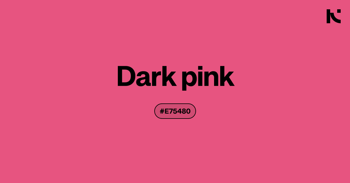 Dark pink | color meaning, hex code, palettes, images