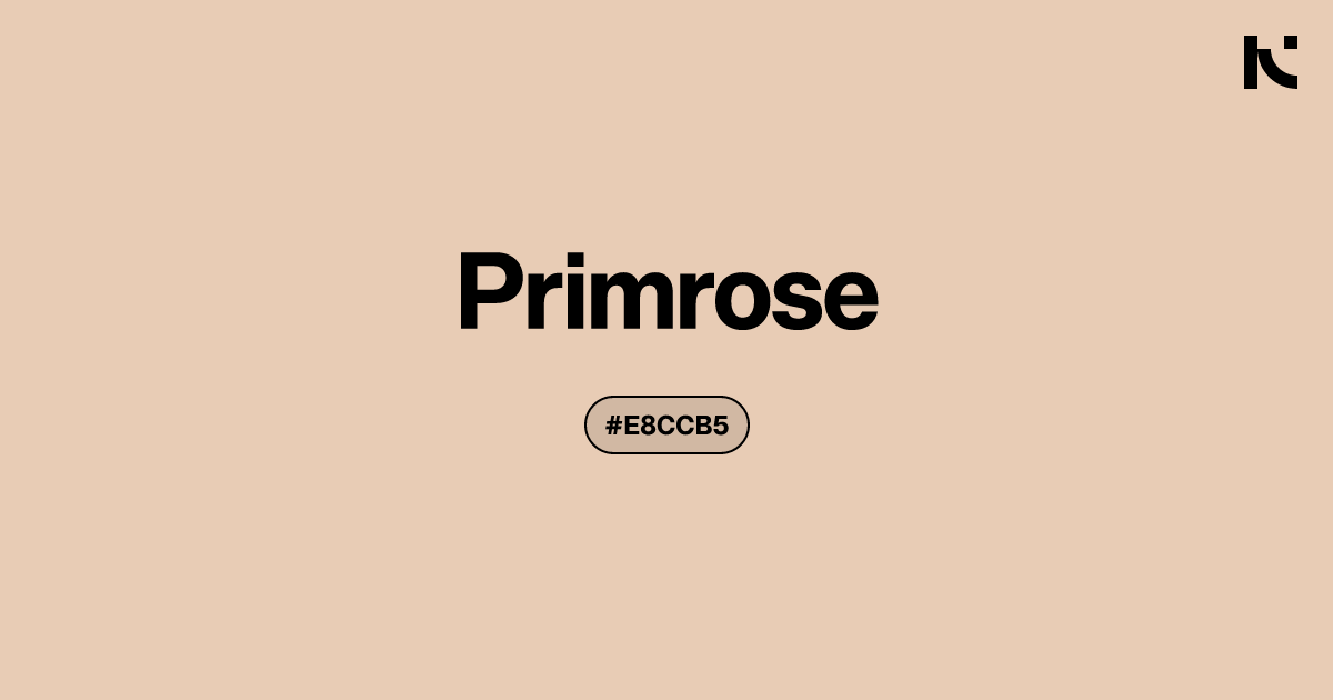 Primrose | color meaning, hex code, palettes, images