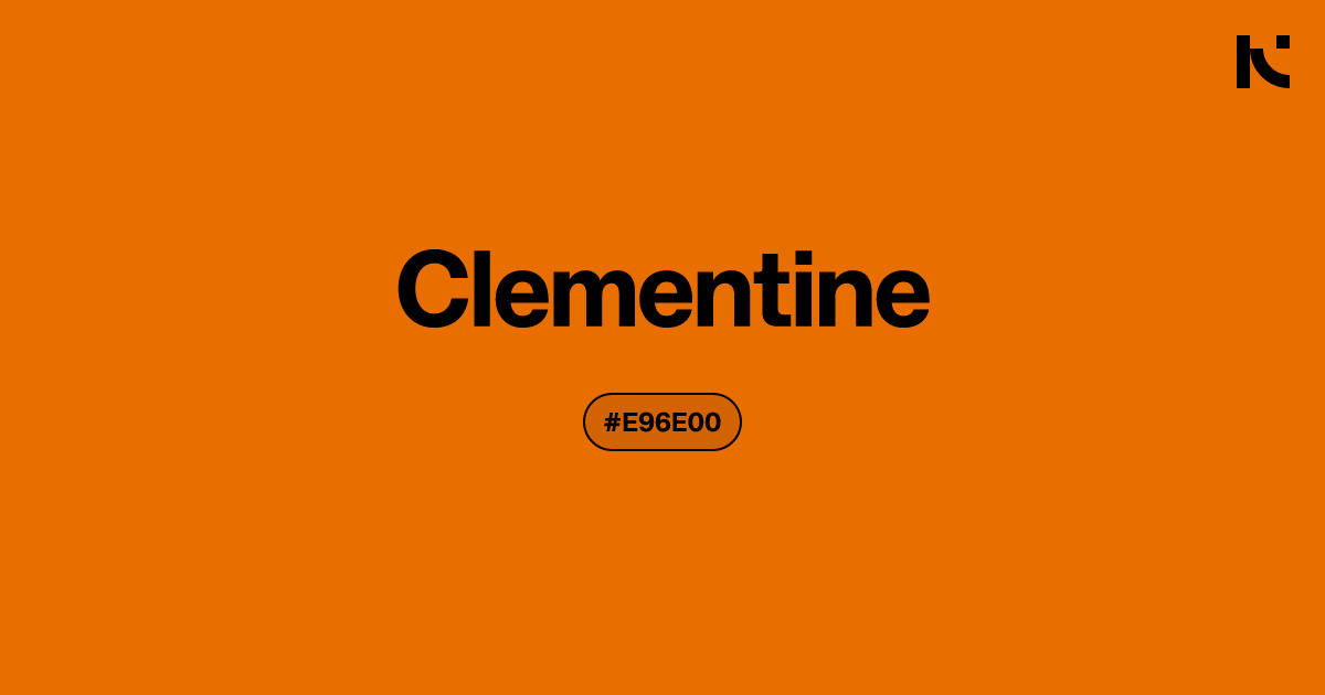 Clementine | color meaning, hex code, palettes, images