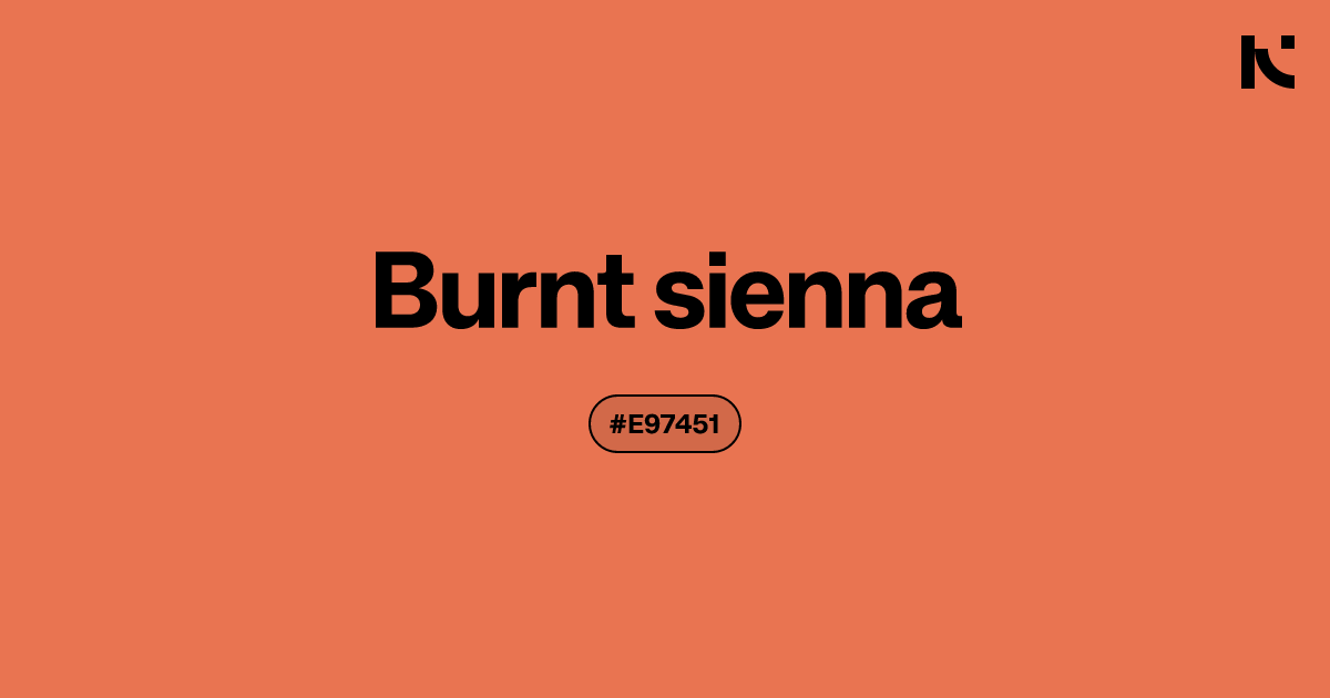 Burnt sienna | color meaning, hex code, palettes, images