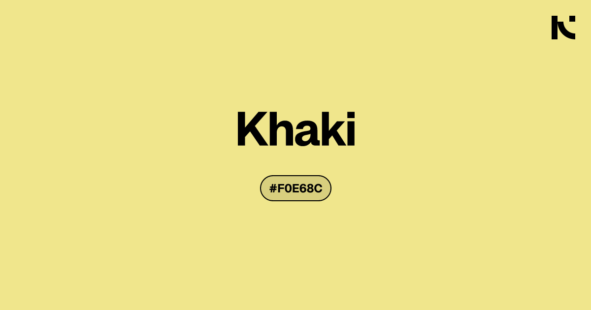 Khaki | color meaning, hex code, palettes, images
