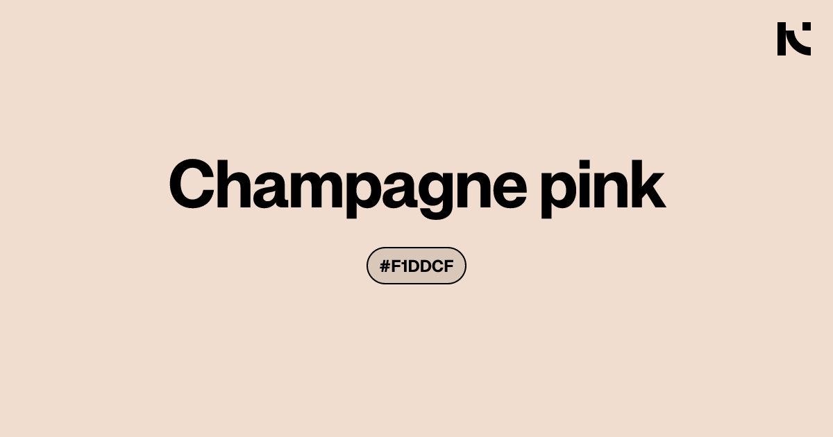 Champagne pink | color meaning, hex code, palettes, images