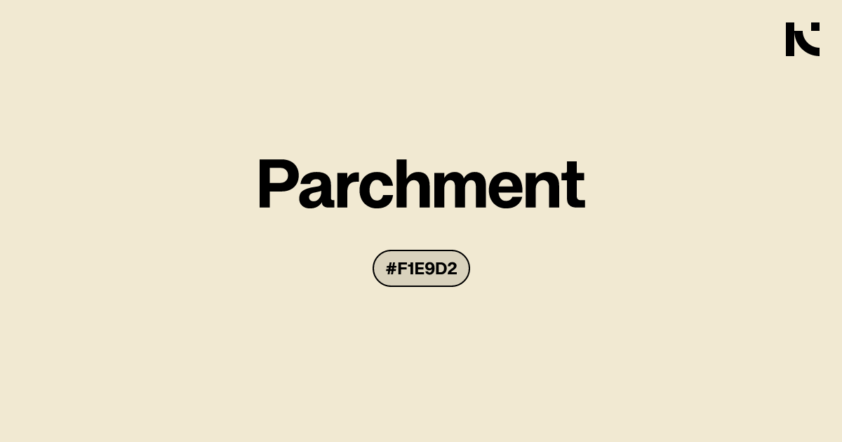 Parchment | color meaning, hex code, palettes, images